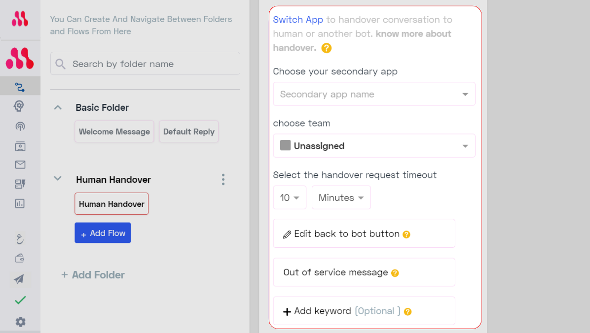 Setting Up Human Handover – Monty Mobile